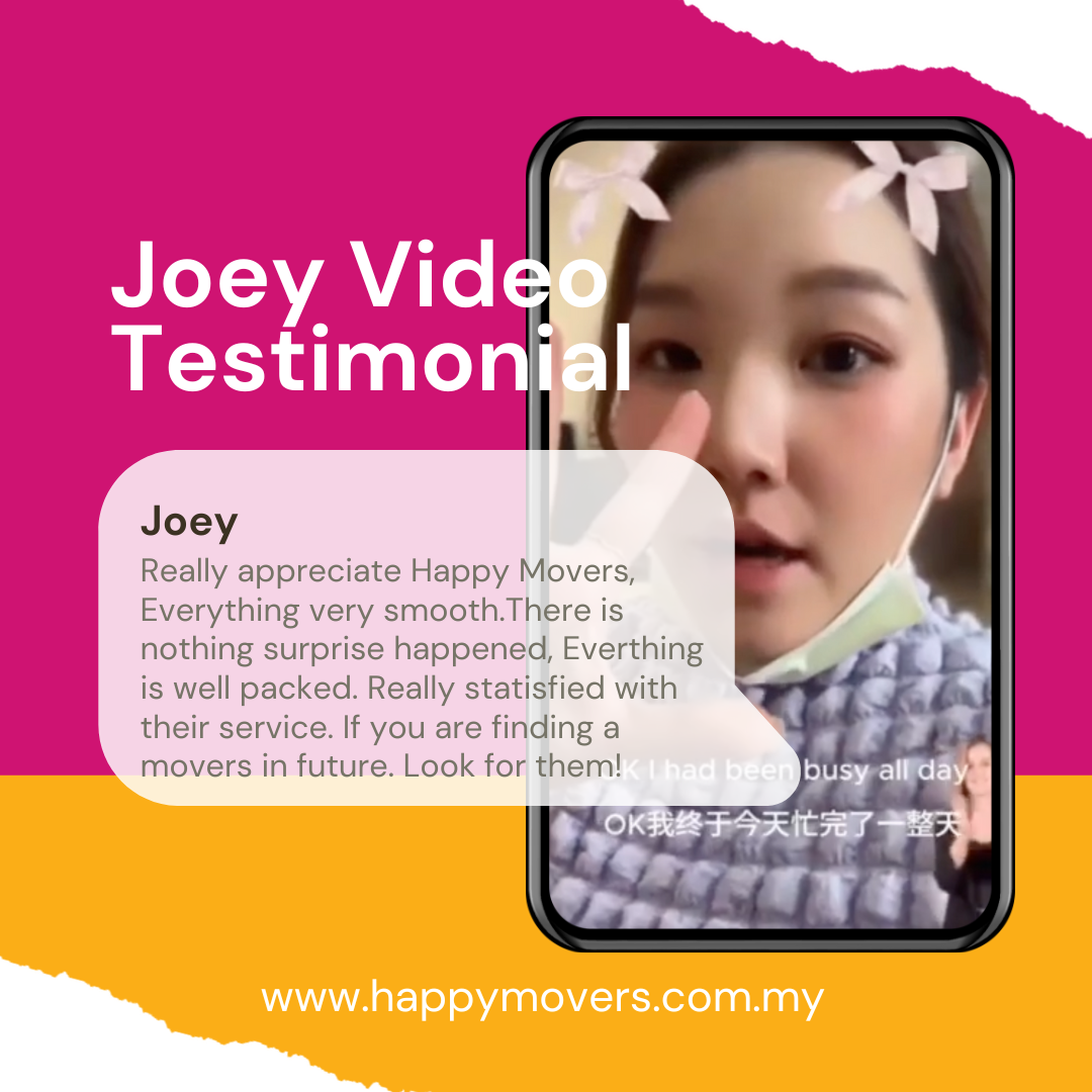 Joey's Moving Journey: Mont Kiara to Damansara - Happy Movers™