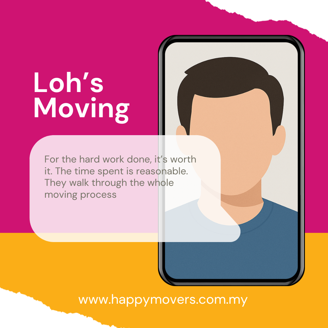 Movers PJ – Stress-Free Moving Process for Mr Loh in Petaling Jaya ...
